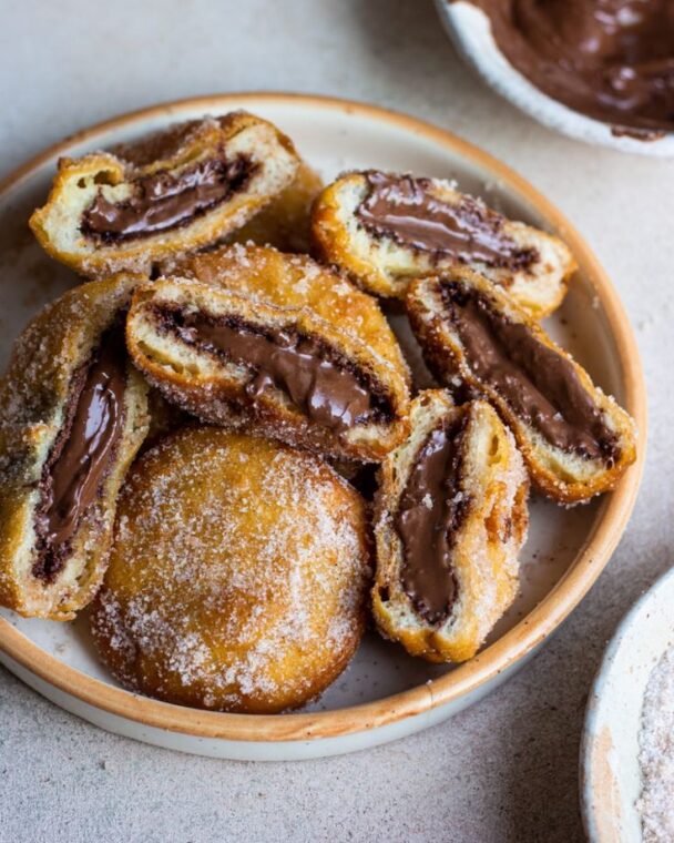 Fried Nutella Pancake Sandwich – Cookingvio.com
